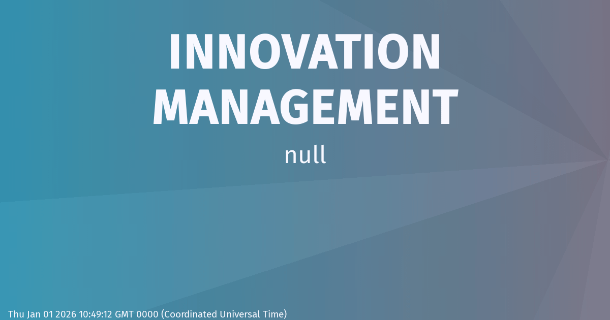 Innovation Management | iJas